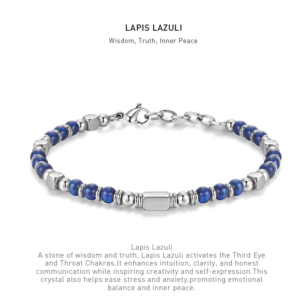 Boho Lapis Lazuli Energy Bracelets – Deer Crystal Shop